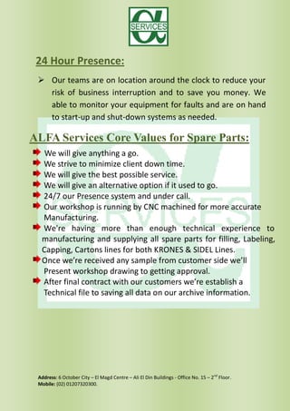 ALFA SERVICE ENG. | PDF