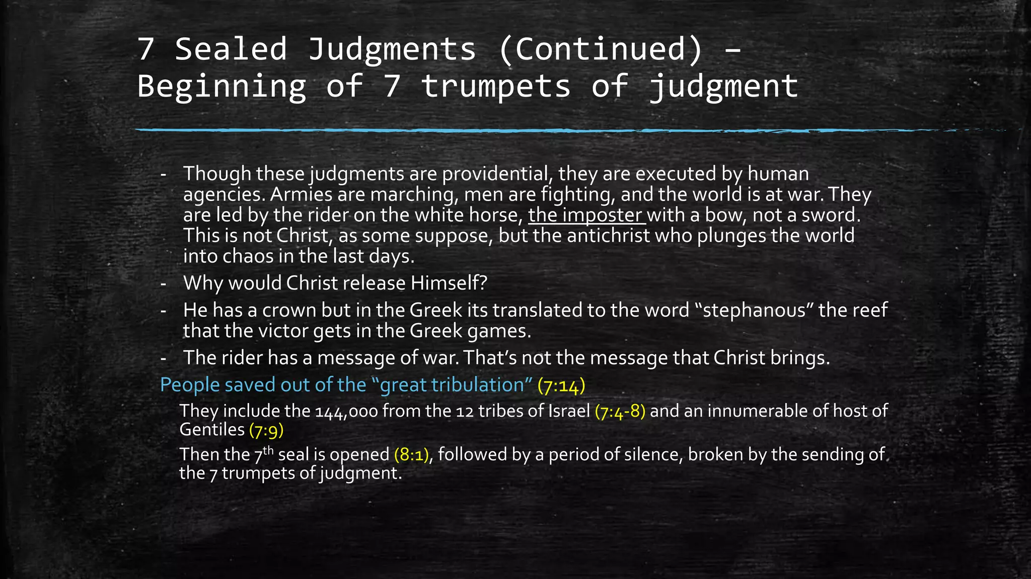 Revelation (Bible Study) | PPTX