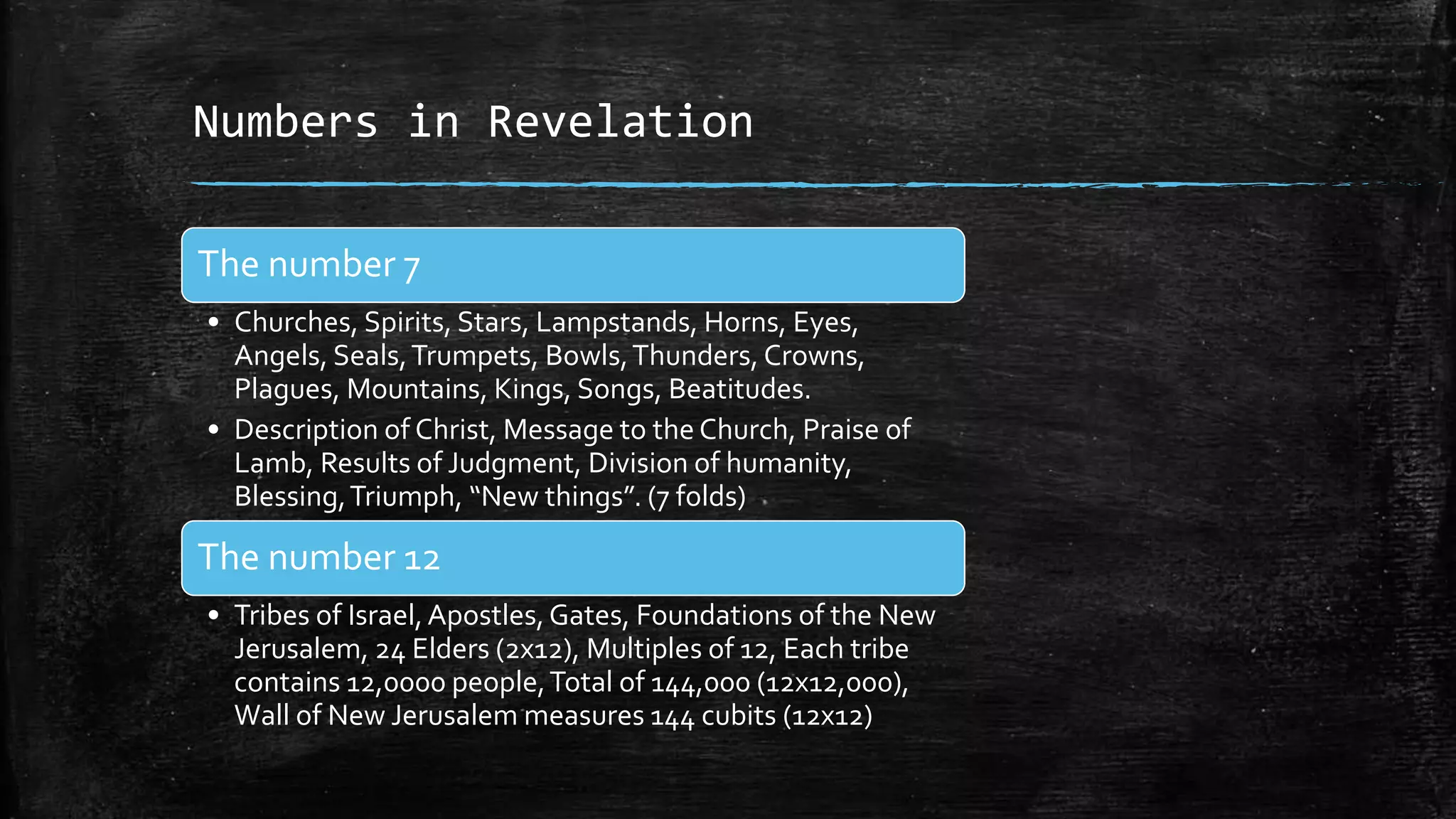 Revelation (Bible Study) | PPTX