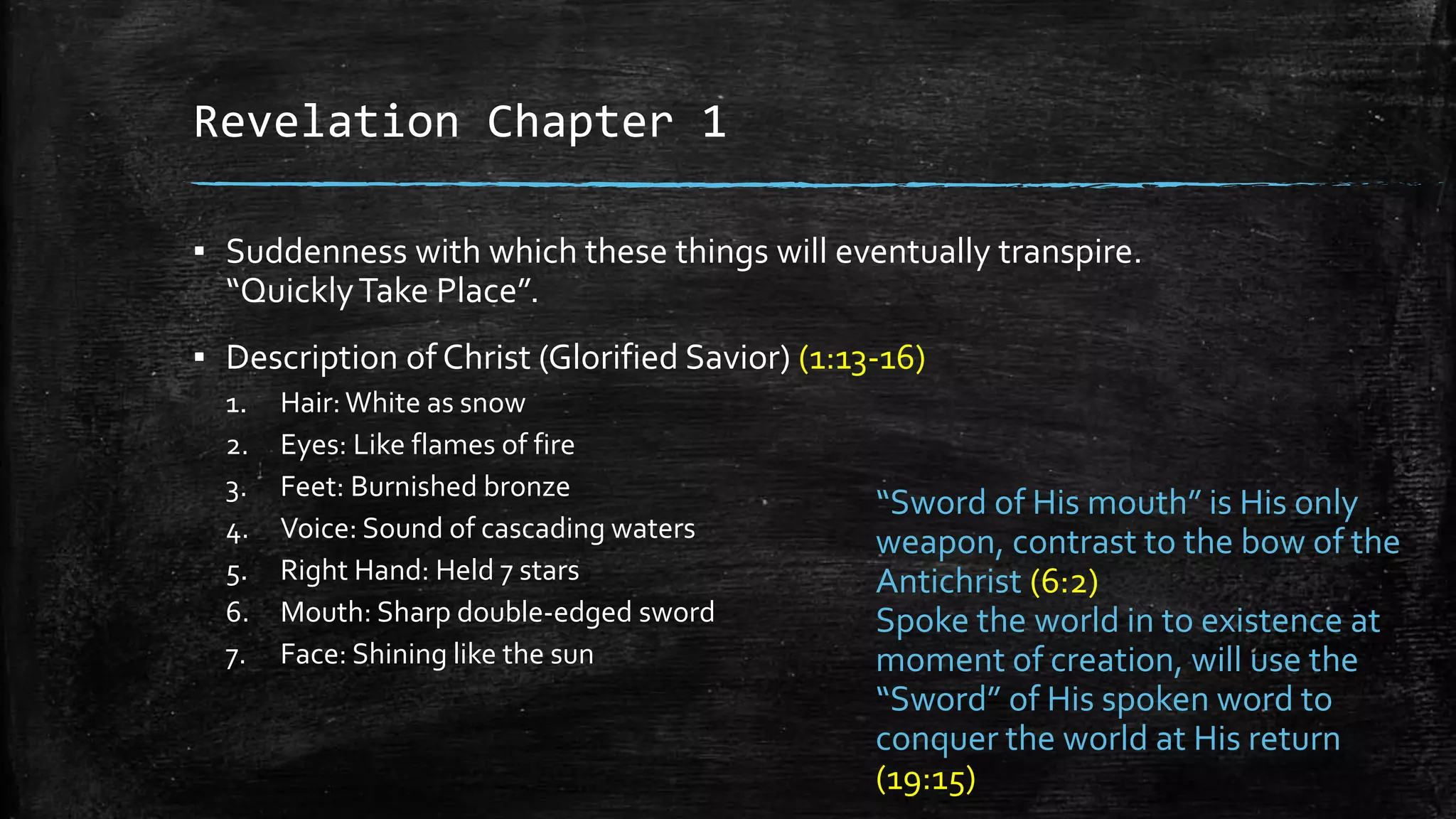 Revelation (Bible Study) | PPTX