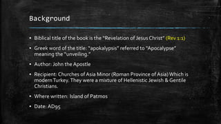 Revelation (Bible Study) | PPTX