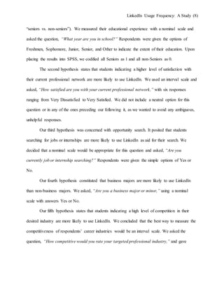 LinkedIn Report | PDF