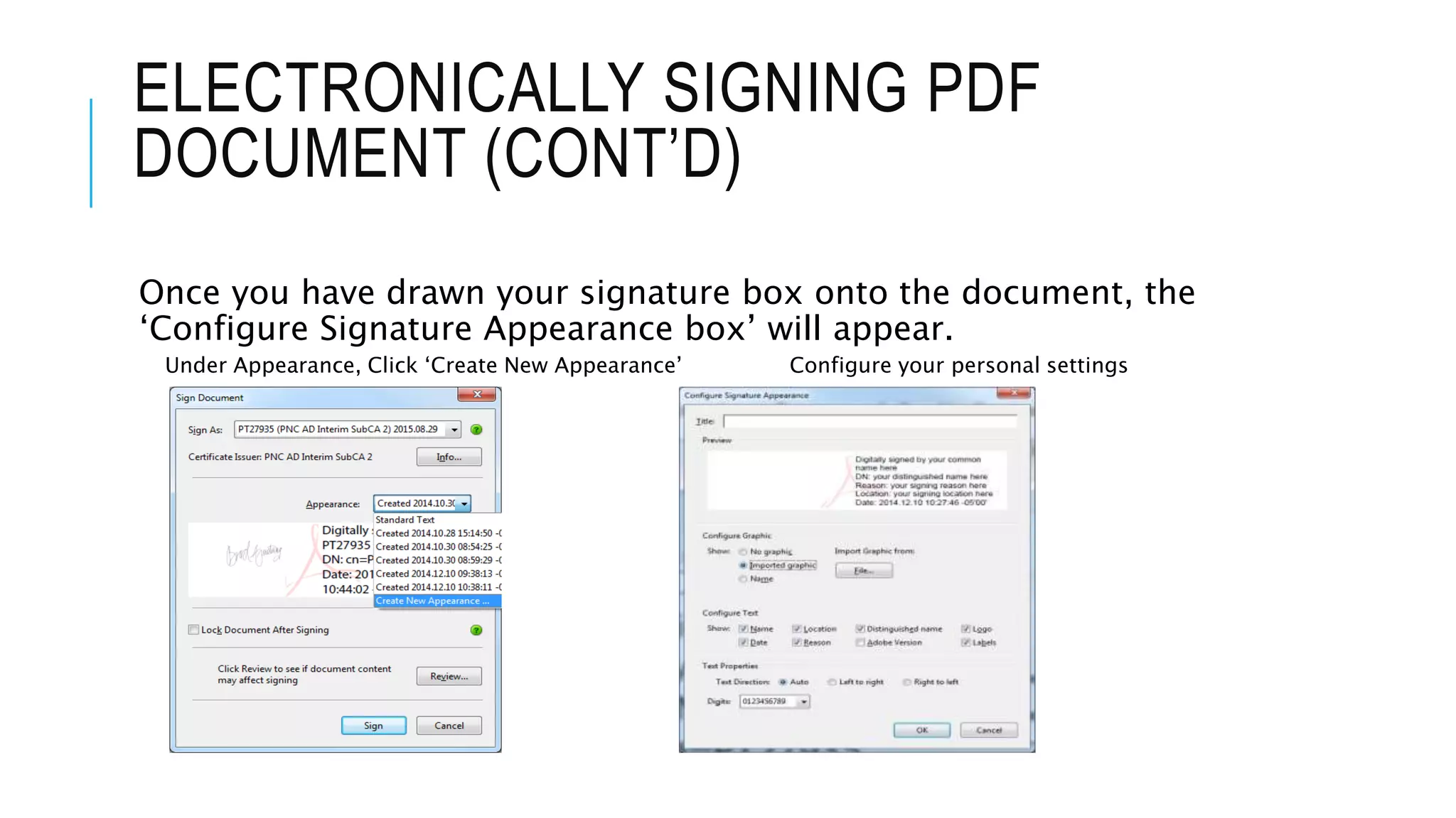 Electronic Signature Presentation | PPTX
