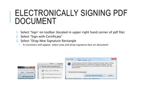 Electronic Signature Presentation | PPTX