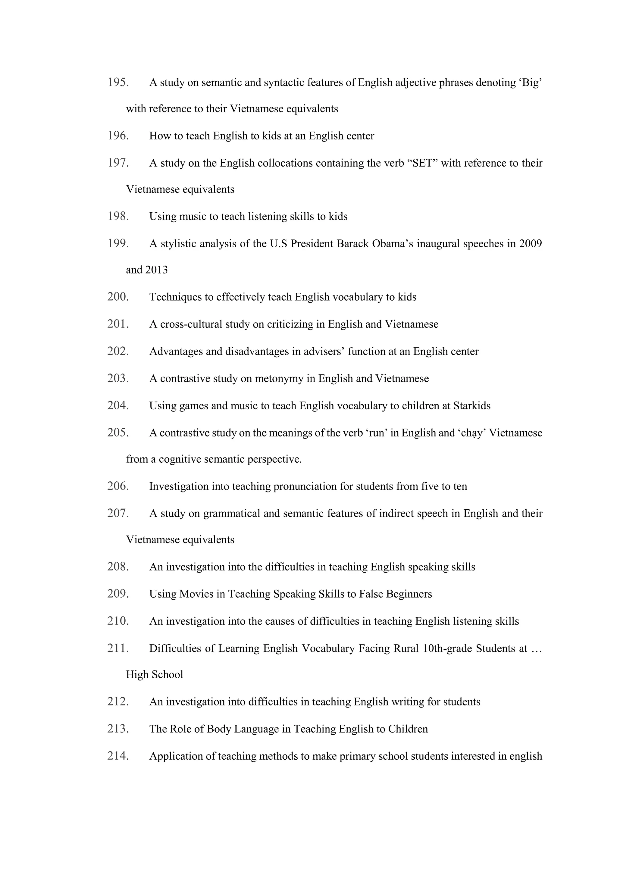 789+ Đề Tài Báo Cáo Tốt Nghiệp Ngành Ngôn Ngữ Anh – Điểm Cao Nhất Năm ...