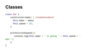 6 new ES6 features | PDF