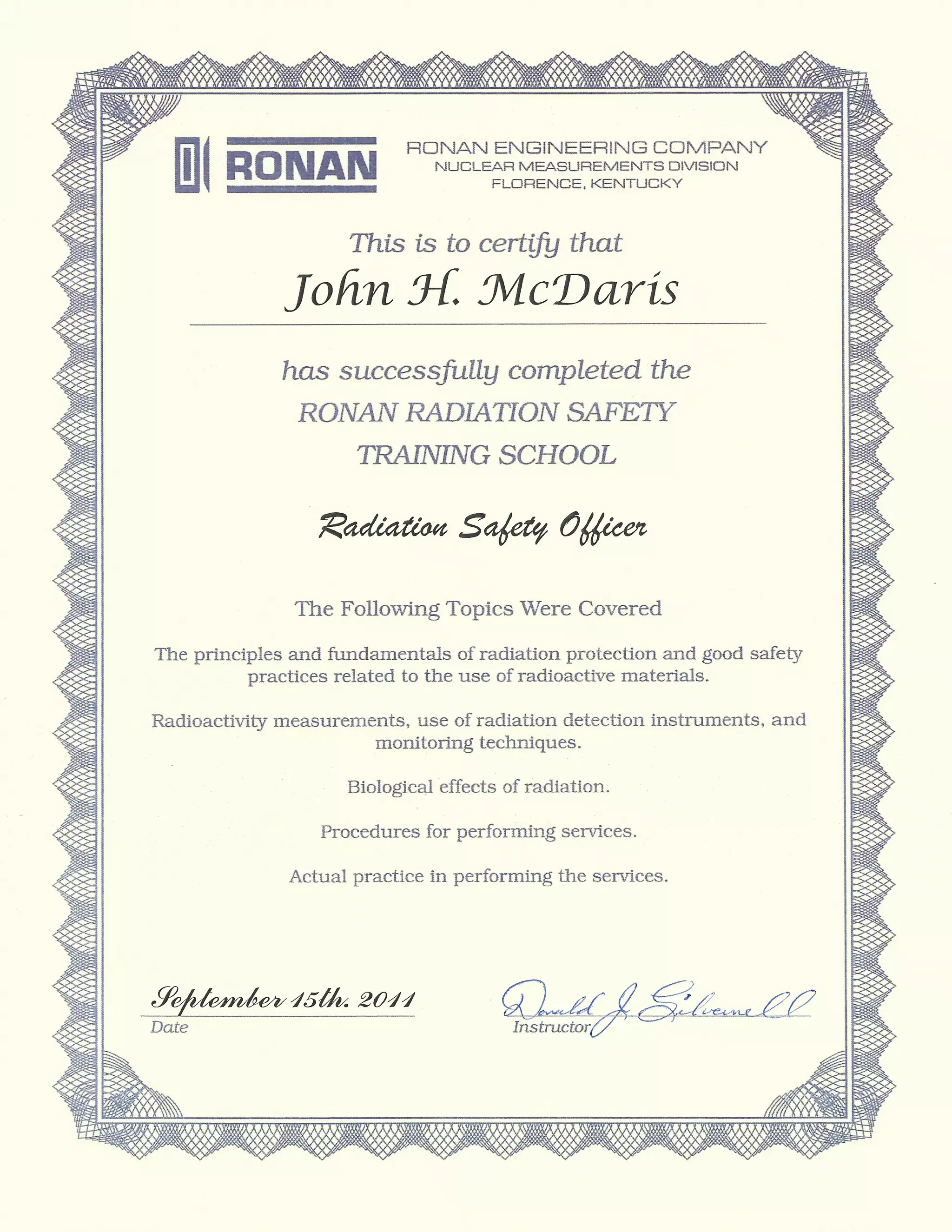 RSO CERTIFICATION | PDF | Free Download