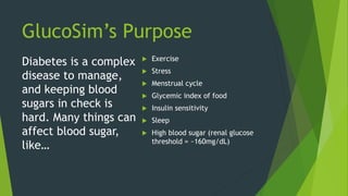 GlucoSim | PPT | Free Download