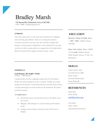 BradleyMarsh-CV | DOCX