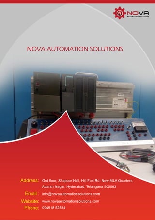 NOVA AUTOMATION SOLUTIONS | PDF