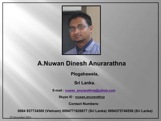 Nuwan's CV PDF | PDF