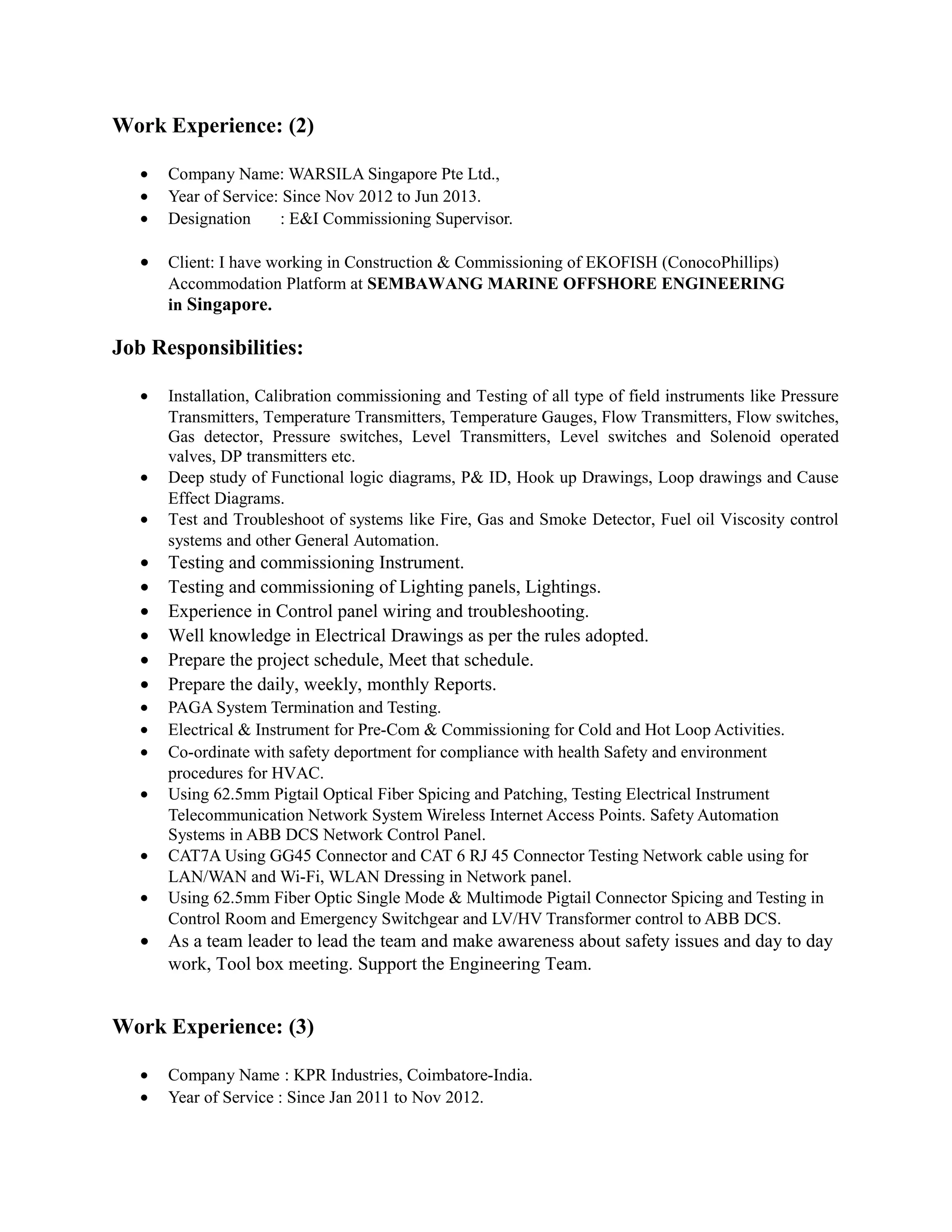 Mari's CV | DOC | Civil Engineering Industry | Industries