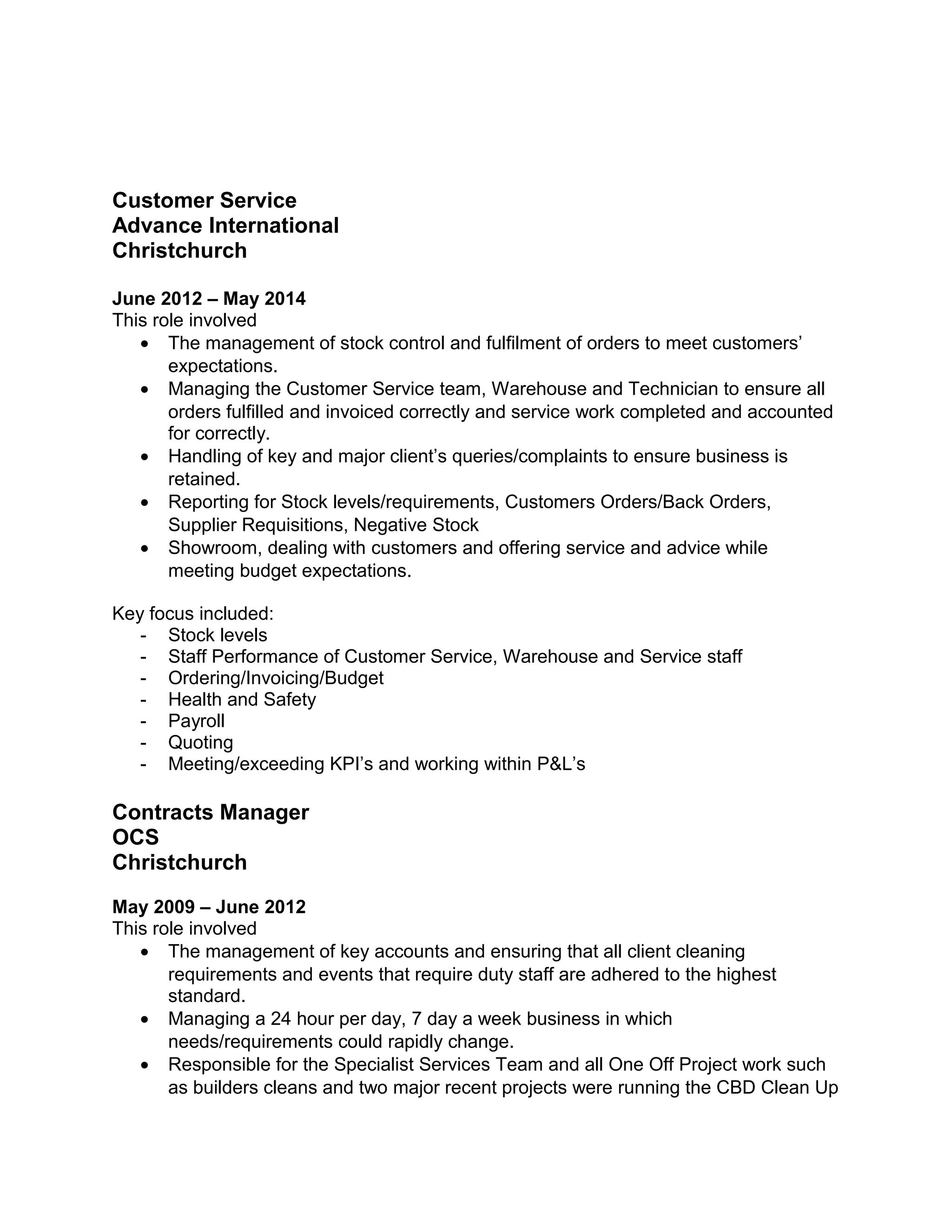 steve CV PERSONAL PROFILE1a | PDF