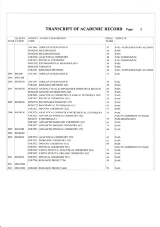 Academic Transcripts Latest | PDF