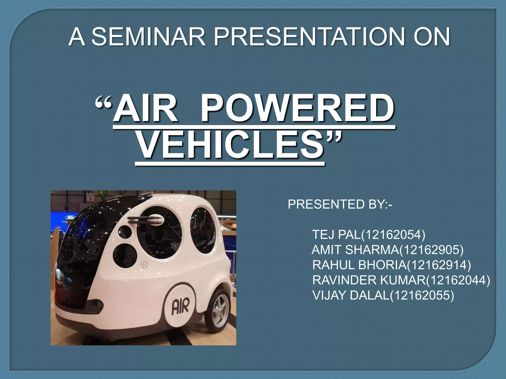 air-powered-vehicles | PPTX