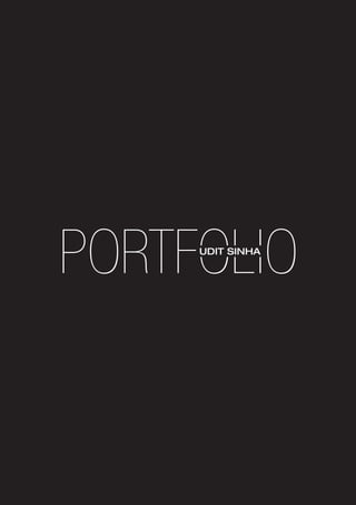 udit sinha portfolio | PDF