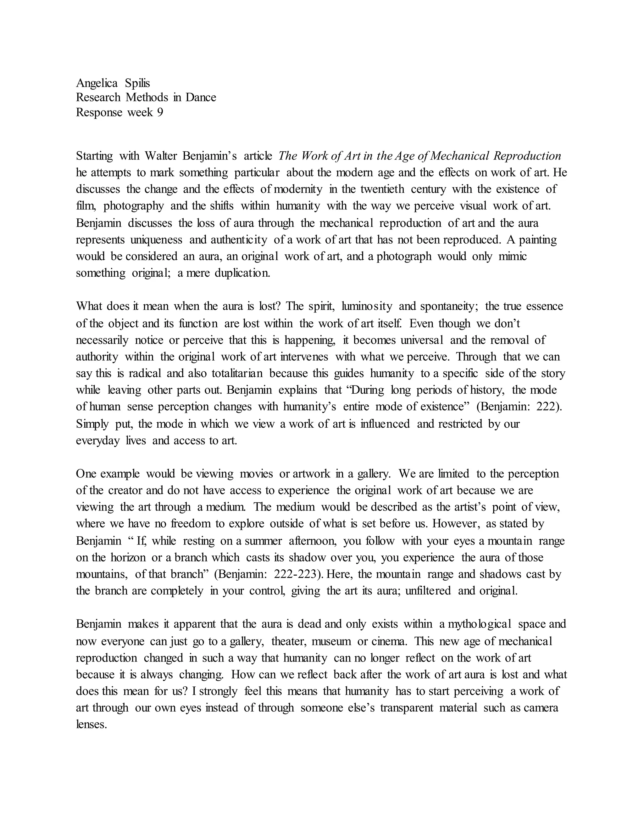 Graduate Writing Sample | DOCX