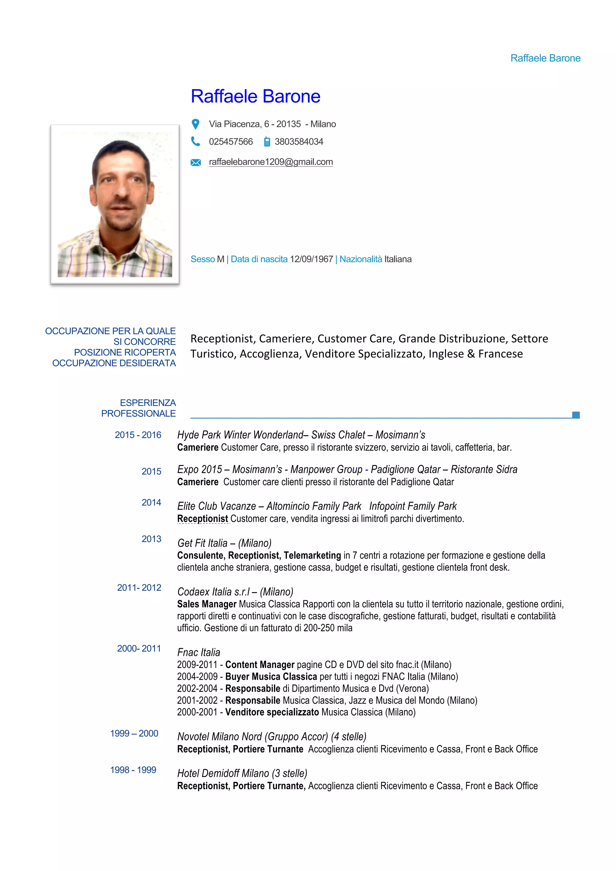EurocvBarone2016 | PDF
