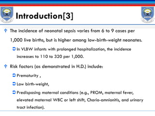 Neonatal sepsis | PDF