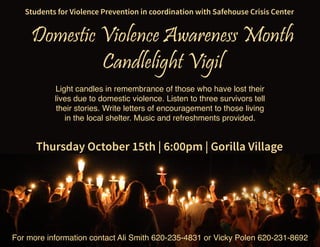 DV Candlelight Vigil Color poster | PDF
