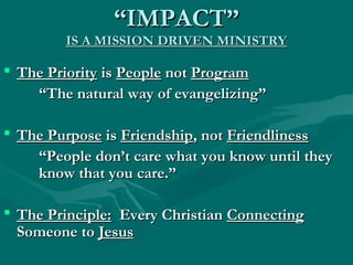 IMPACT Powerpoint Updated | PPT | Christianity | Religion & Spirituality