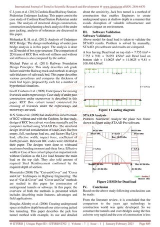 Design and Analysis of Pre Cast Box Segment using Limit State Method Manually and Staadpro | PDF