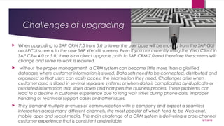 CRM upgrade | PPT
