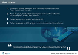 Techware Presentation | PPT