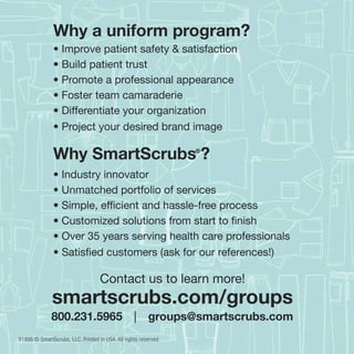 SmartScrubs Services | PDF | Business | Business and Finance
