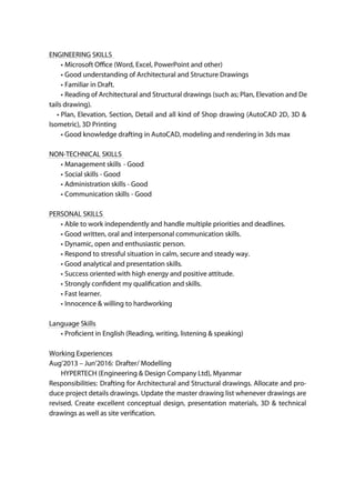 Draft Position | PDF