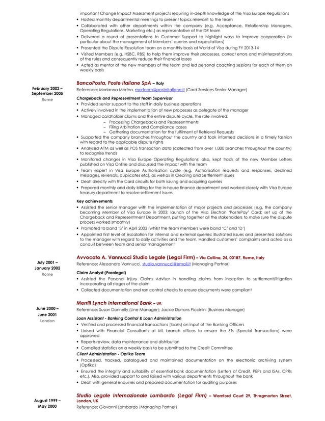 LM CV January 2016 | PDF