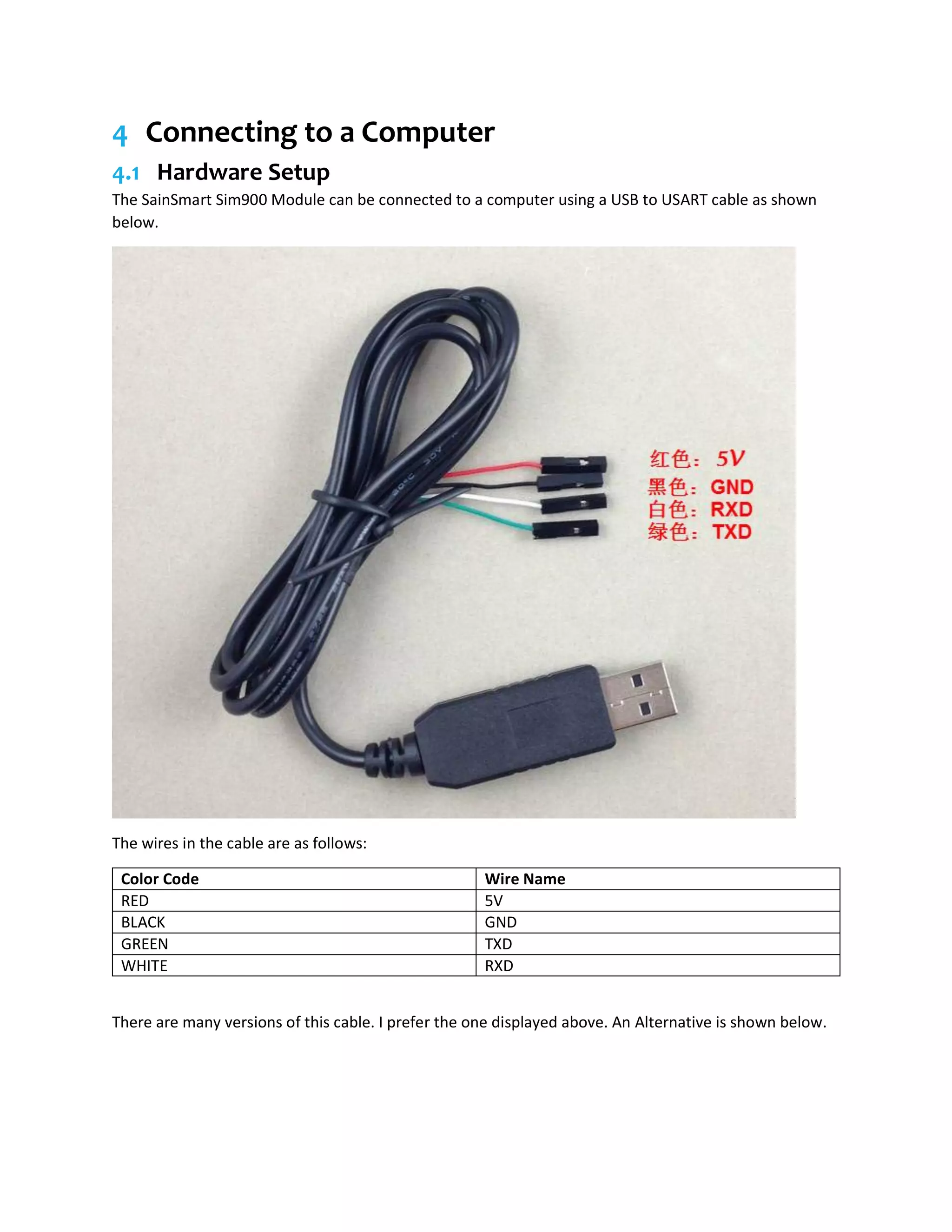 Getting Started with SainSmart SIM900 GPRS (Autosaved) | PDF | Computer ...