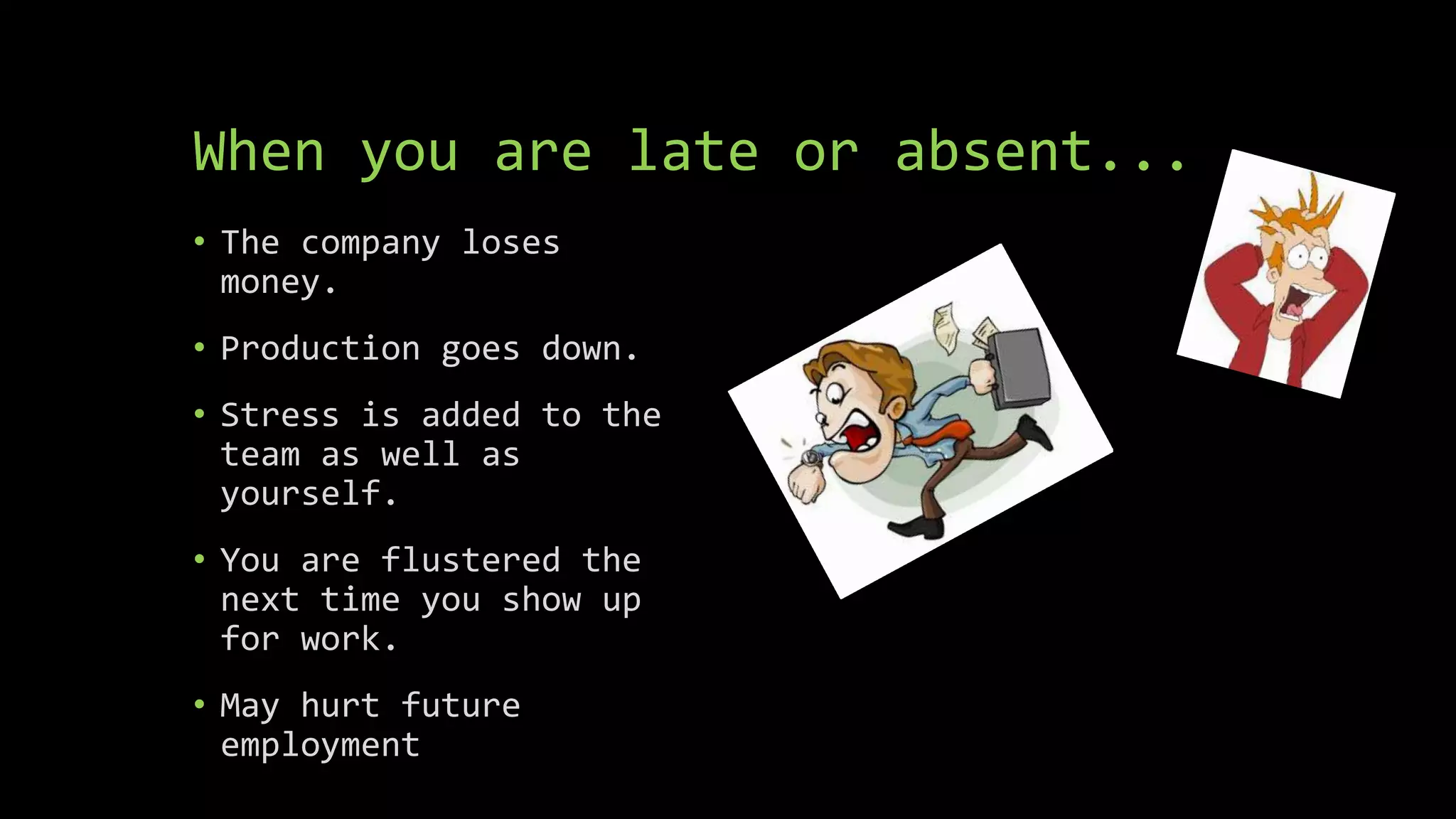 Attendance and Punctuality | PPTX