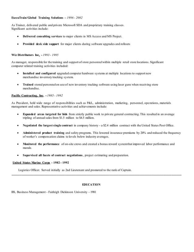 FREDERICK VICTOR Resume | PDF