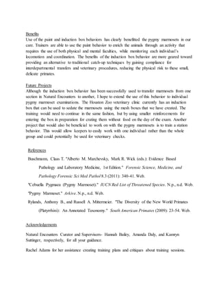 VMiller_Pygmy Marmoset Training | DOCX