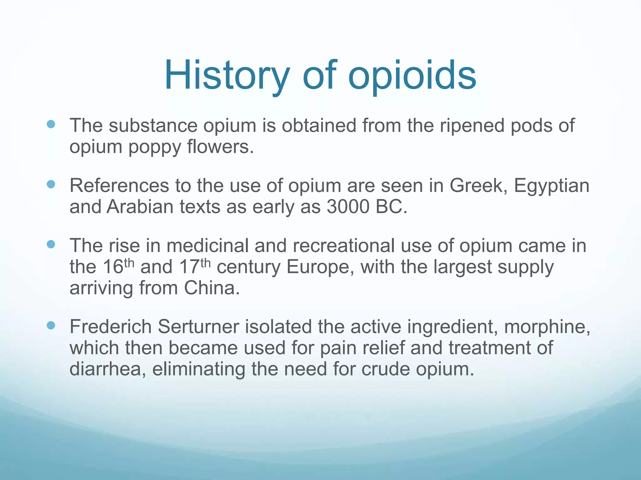 opioid addiction | PPTX