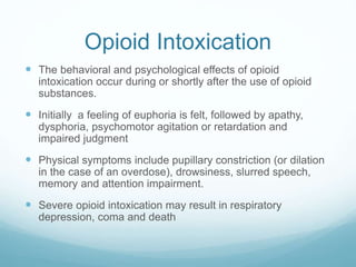 opioid addiction | PPTX