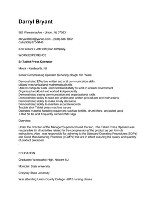 darryls resume 2015 | PDF