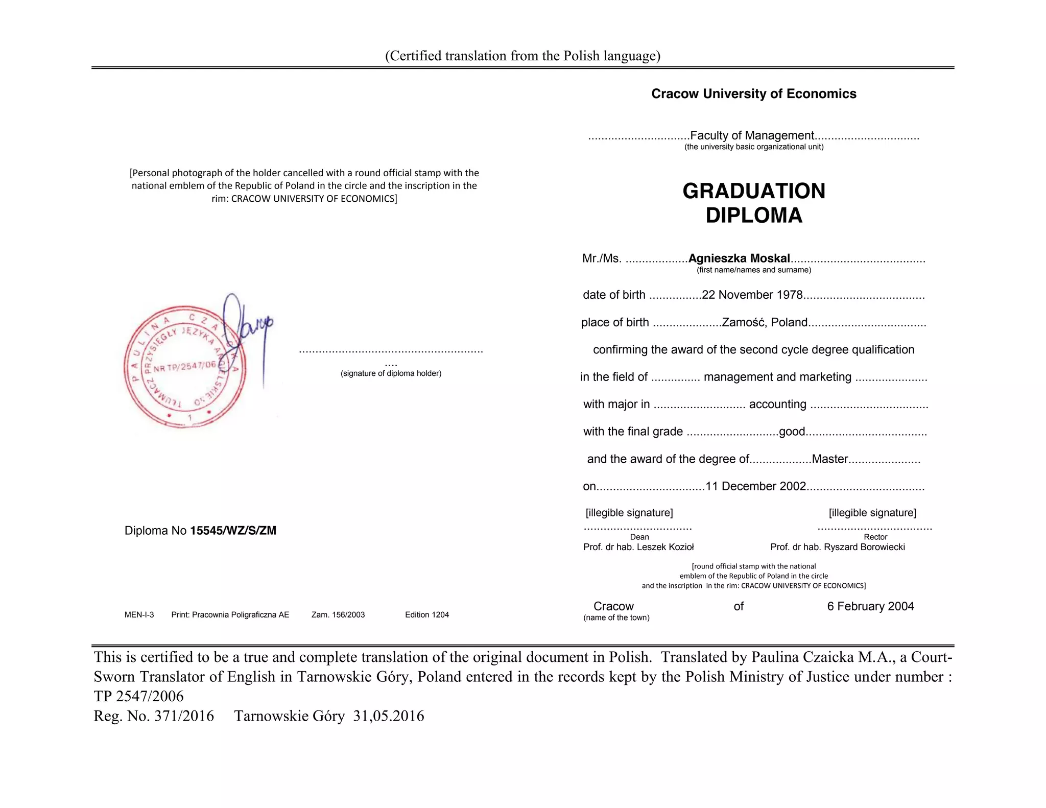 translated certificates | PPT