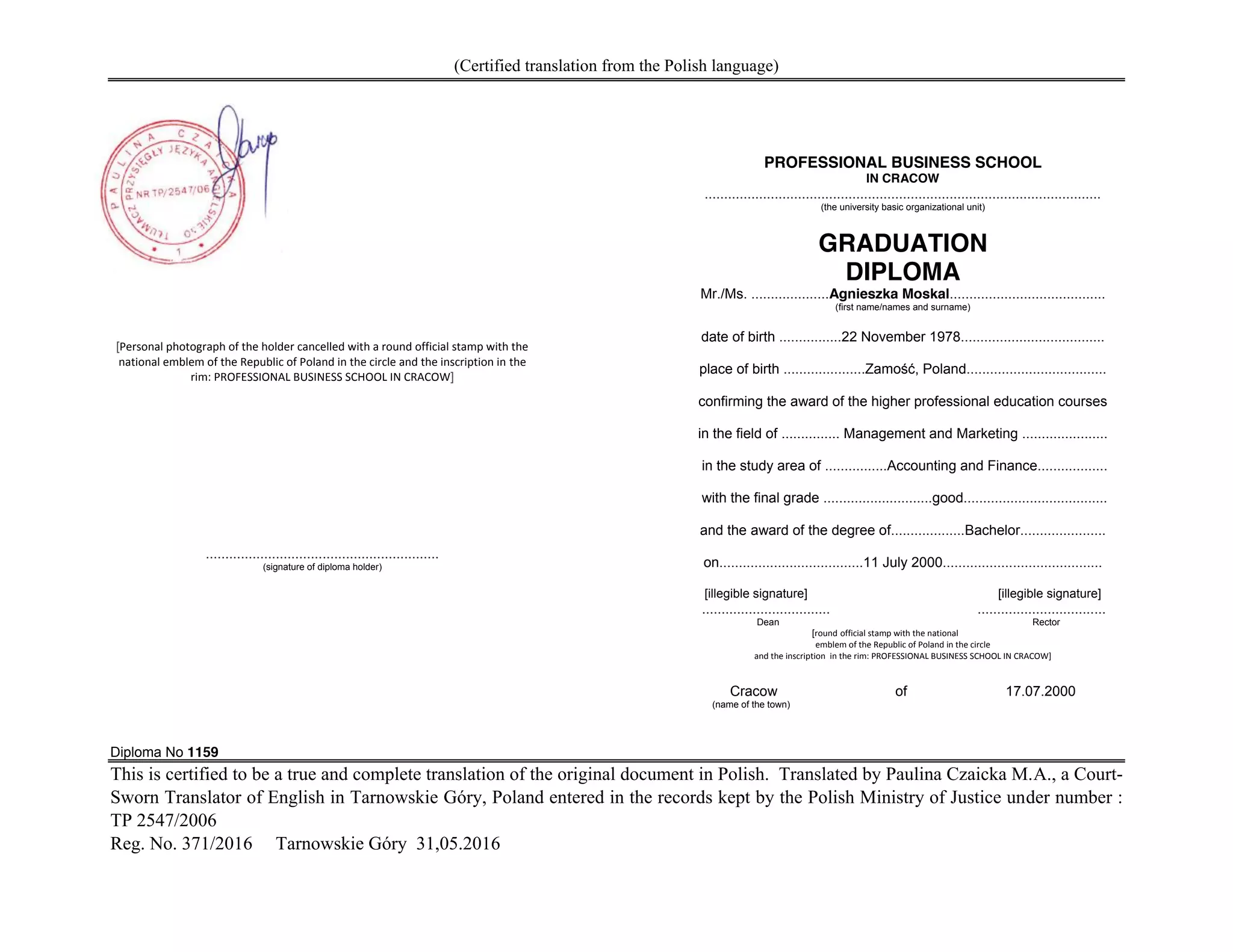 translated certificates | PPT