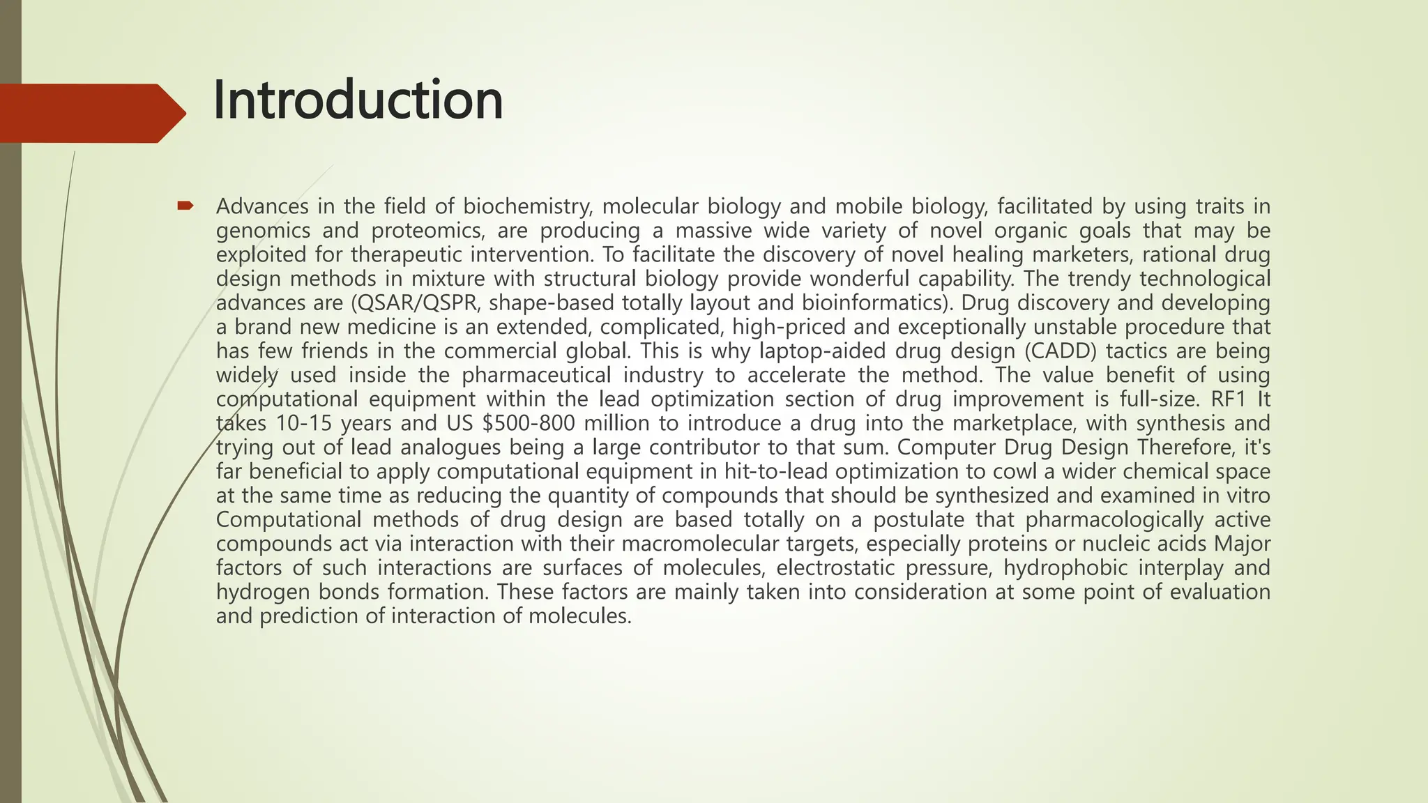 COMPUTER AIDED DRUG DESIGN BYJayant_Nimkar | PPTX
