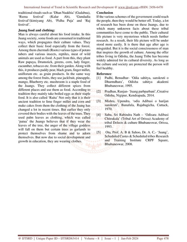 Juang Culture in Odisha’s Tribe by Dr. Ajay Kumar Sahoo | PDF | Wedding ...