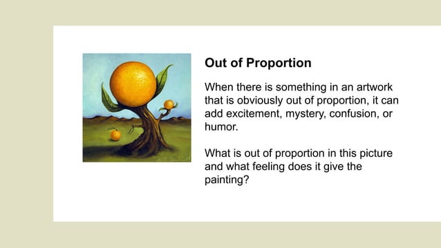 Proportion in Art | PPTX | Painting | Arts and Crafts