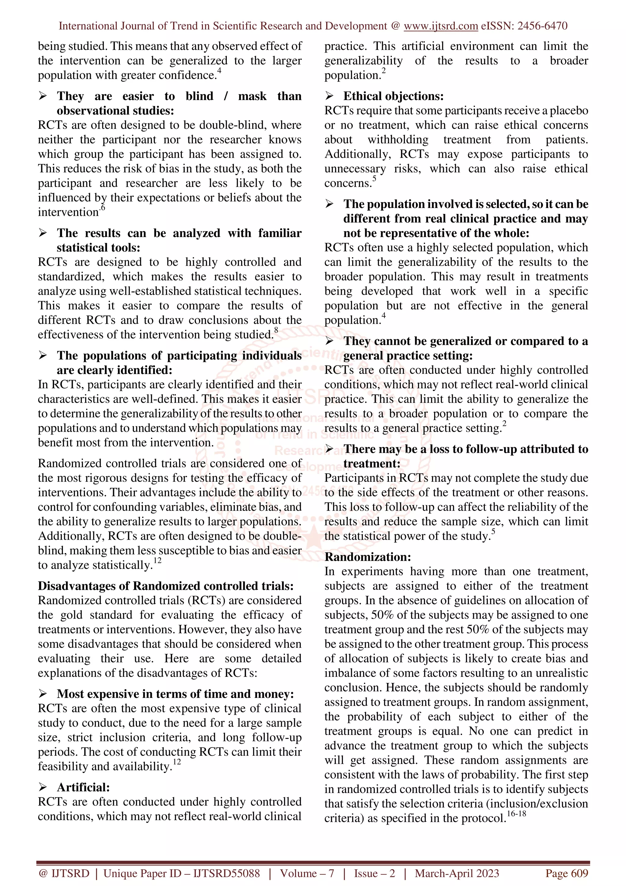 Randomized Clinical Trial Pdf