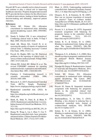 Randomized Clinical Trial | PDF
