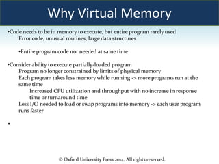 Virtual Memory sjkdhikejv vsdkjnksnv vkjhfvk | PPT