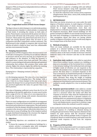 Seismic Analysis of Multi Storey RC Building with and Without Fluid ...