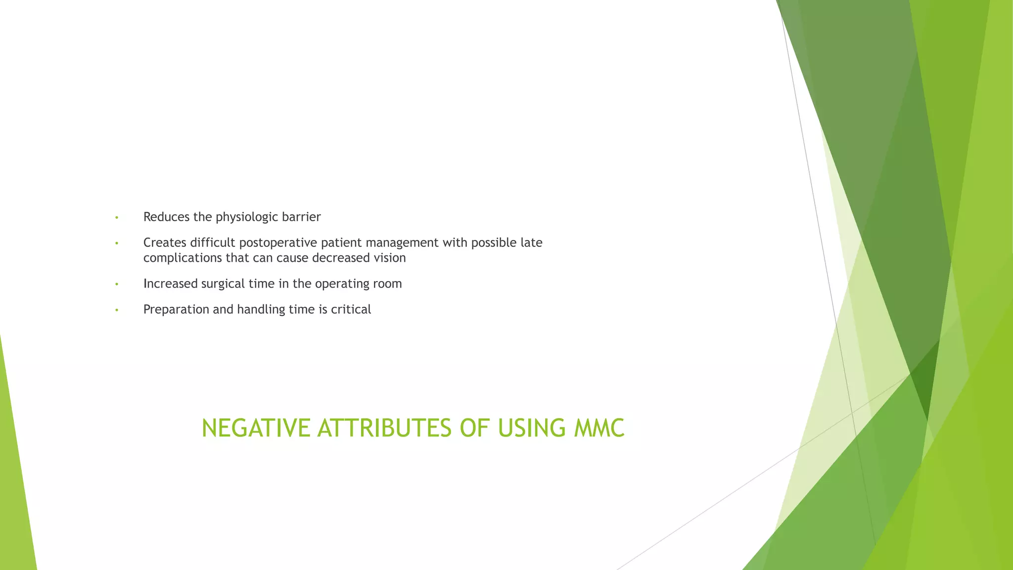 Ologen Implant-Replacing Mmc In Trabeculectomy | PPTX