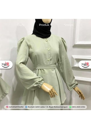 Jahit Custom Set Baju Couple Rumah Jahit Azka | PDF