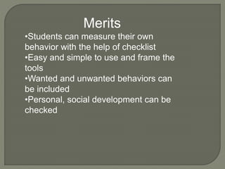 Checklist | PPTX | Educational Assessment | Education